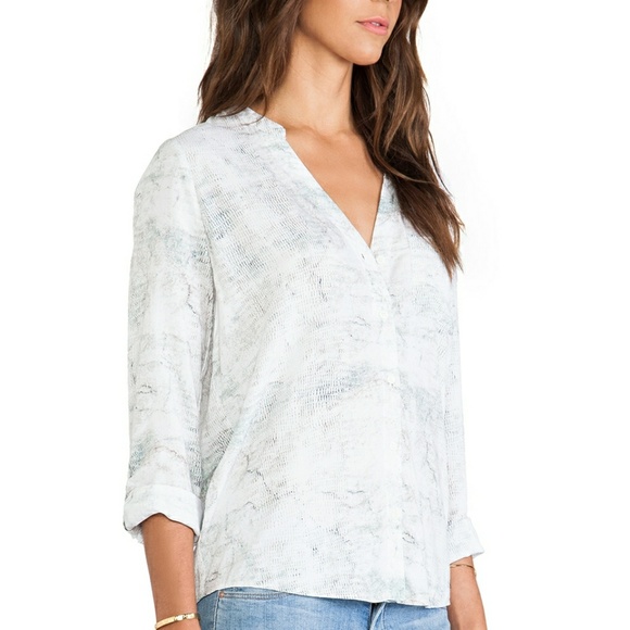 Soft Joie | Tops | Soft By Joie Anabella B Top In Porcelain | Poshmark